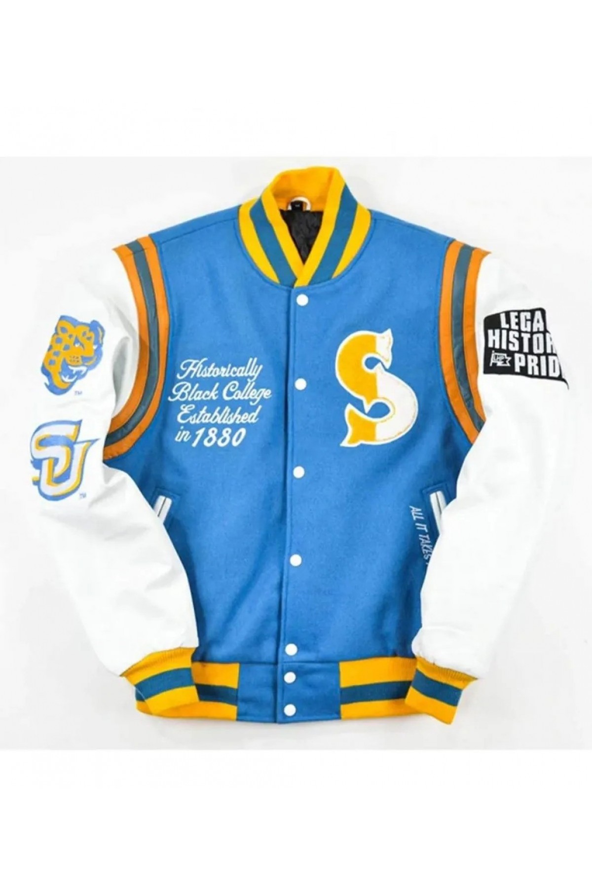 Southern University Letterman Wool Jacket