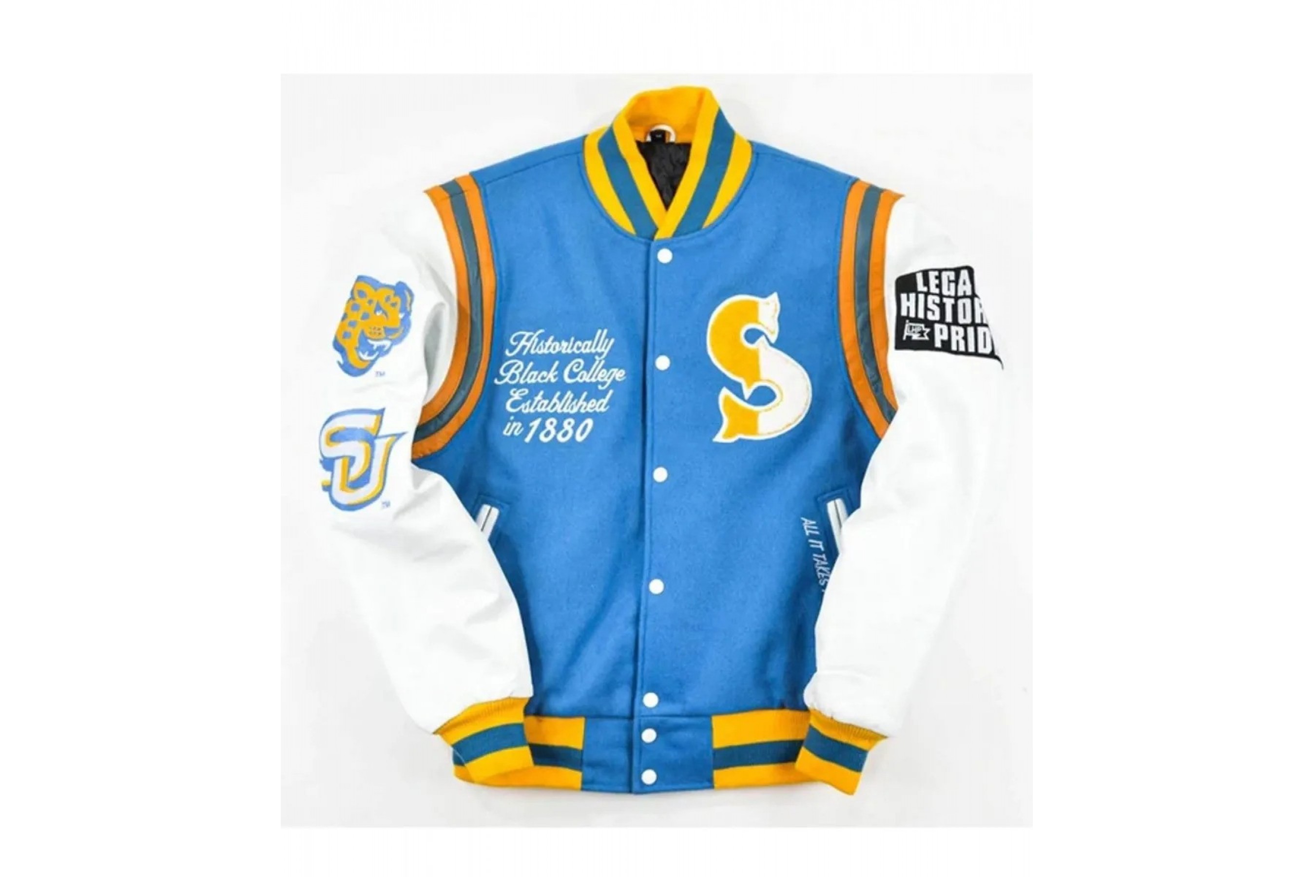 Southern University Letterman Wool Jacket
