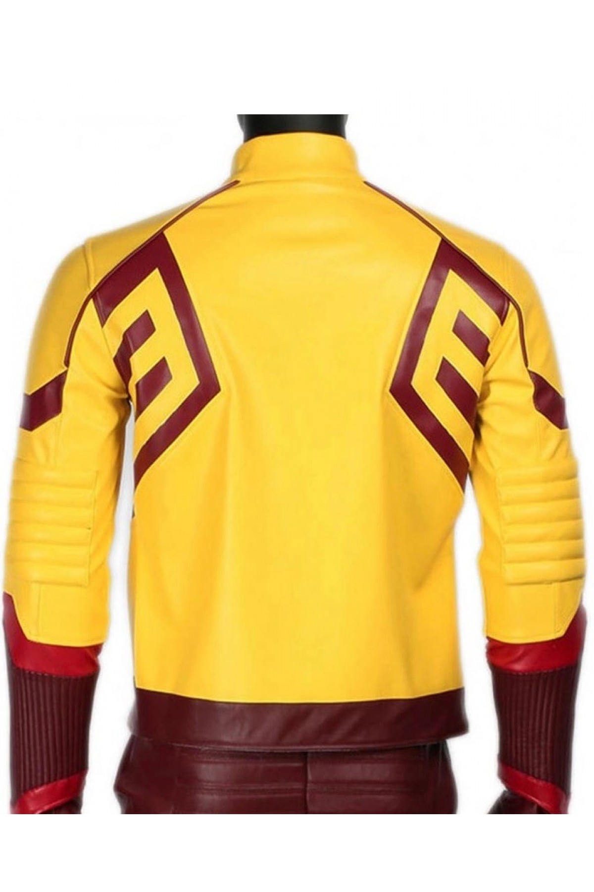 The Flash Wally West Kid Flash Leather Jacket Costume