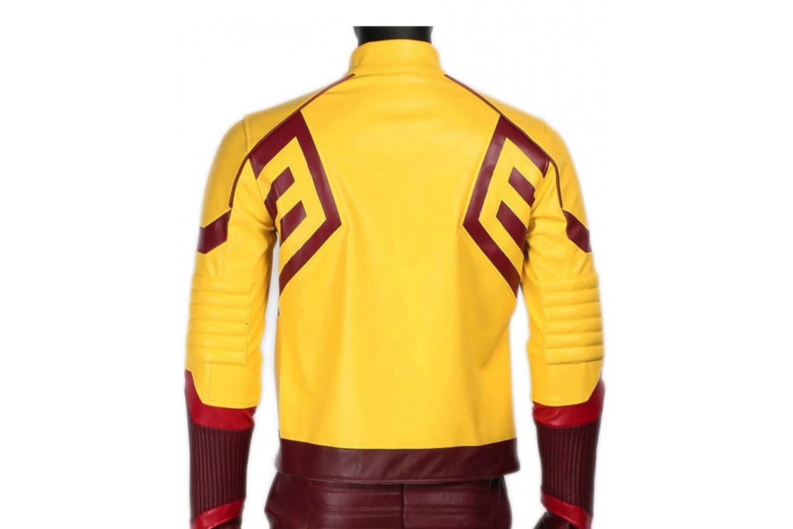 The Flash Wally West Kid Flash Leather Jacket Costume