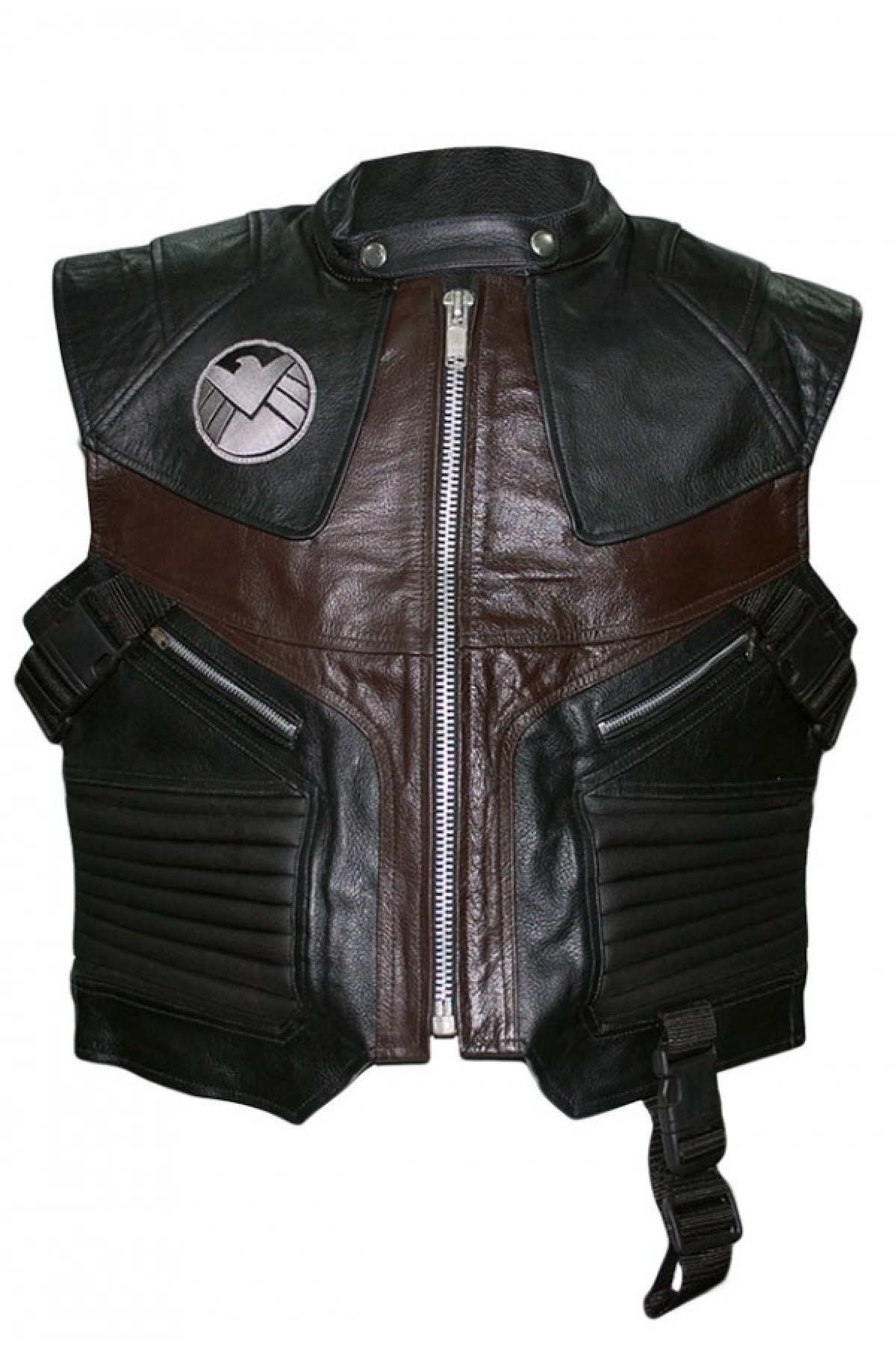Jeremy Renner Hawkeye Leather Vest | Avengers Leather Costume