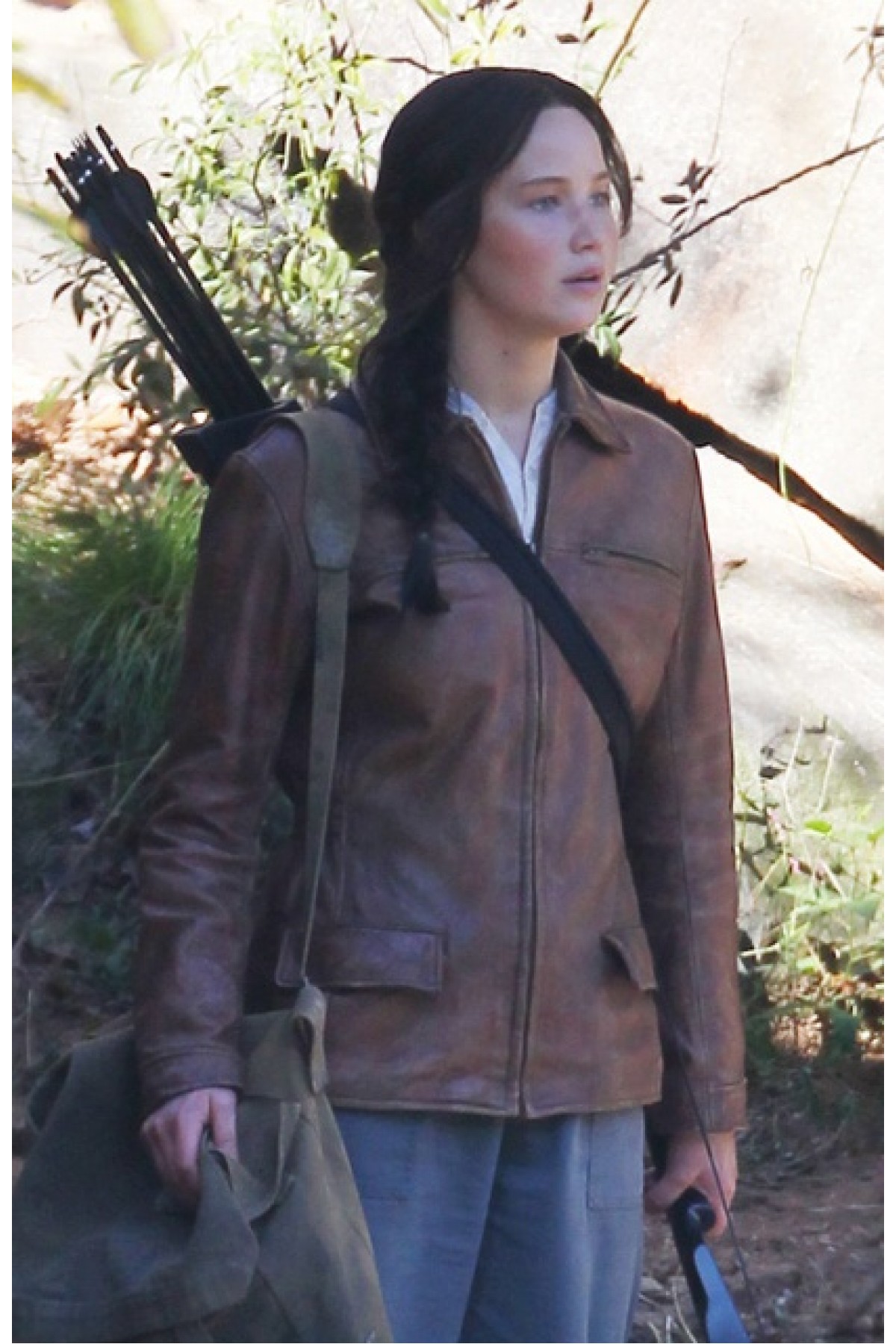 The Hunger Games Mockingjay Katniss Everdeen Leather Jacket The Hunger Games Mockingjay Katniss Everdeen Leather Jacket